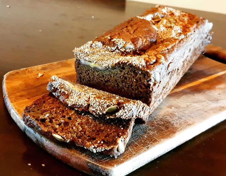 Dark Banana Bread GF/DF | Cassie Crackpot Cooking